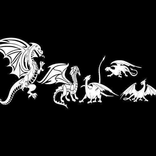 My Dragon Family Car Decal Dragon Laptop Decal Dragon Vinyl | Etsy