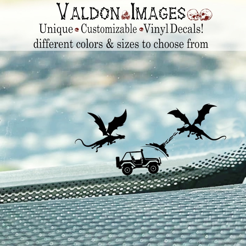 Dragons Decals for Trucks - Etsy