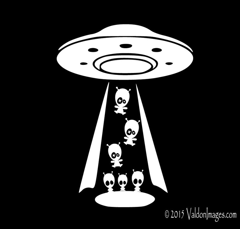 Alien Invaders Stick Family Car Decal Laptop Decal Car - Etsy