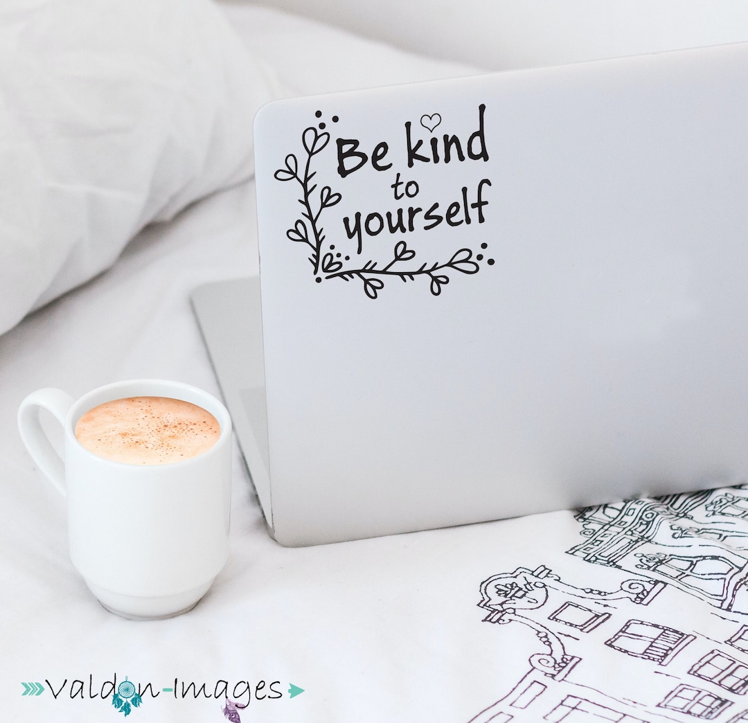 Be Kind Car Decal for Women, Hippie Laptop Decal, Bohemian Flower Auto ...