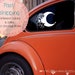 Flower Moon Car Decal, Celestial Laptop Sticker, Car Decal for Women ...