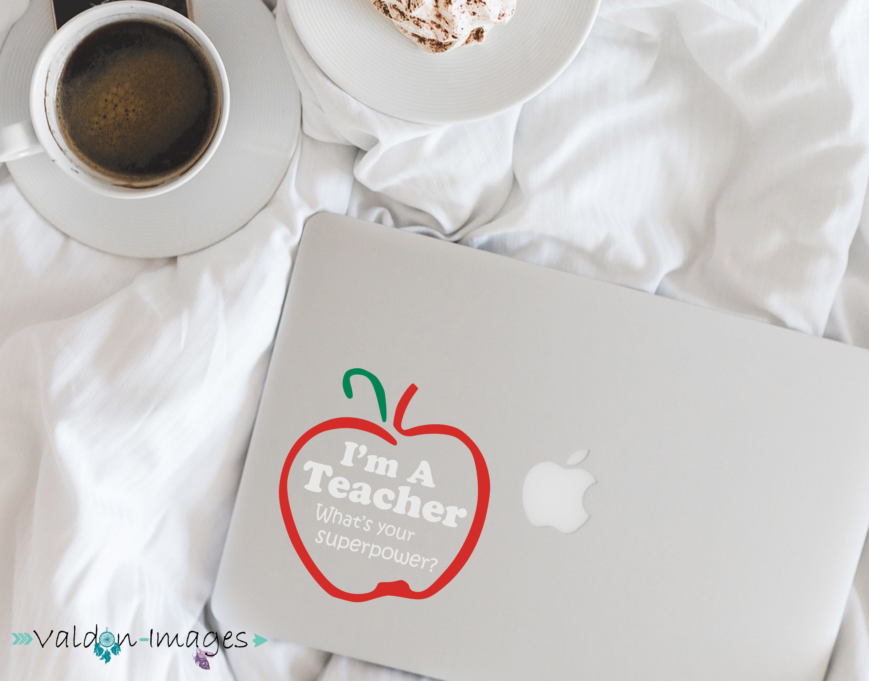 I'm a teacher what's your superpower vinyl car decal | Etsy