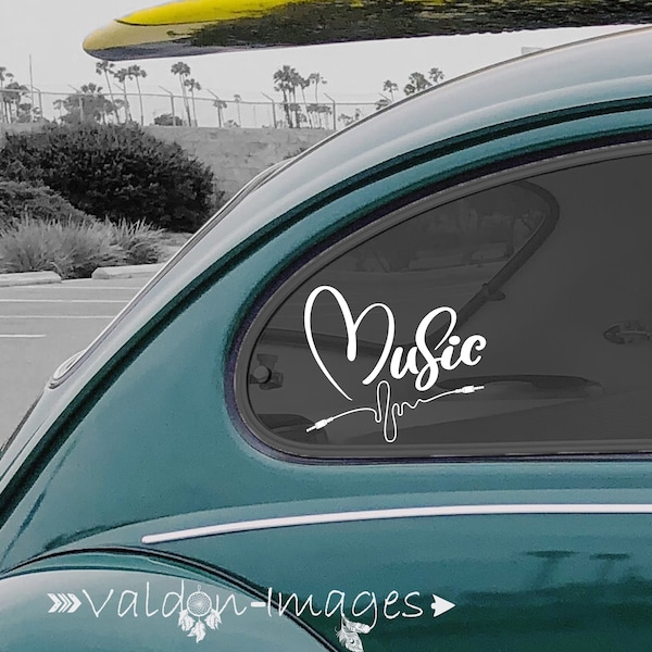 Music Notes Decal - Etsy