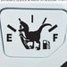 Velociraptor Empty Gas Tank Car Decal Funny Car Decal Dino - Etsy