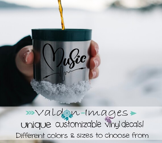 Music Car Decal Quote Car Decal Music Gift Ideas Music | Etsy