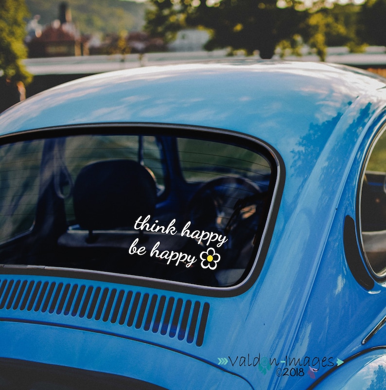 Be Happy Car Decal for Women Hippie Laptop Decal Bohemian - Etsy