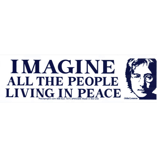 Imagine Peace - Etsy