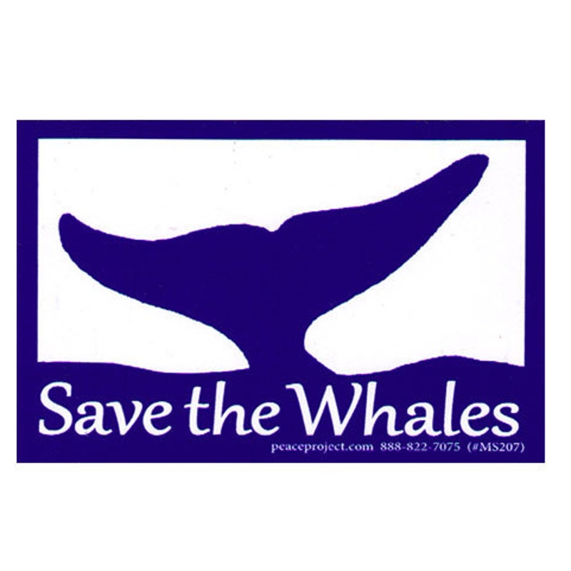 Save the Whale - Etsy