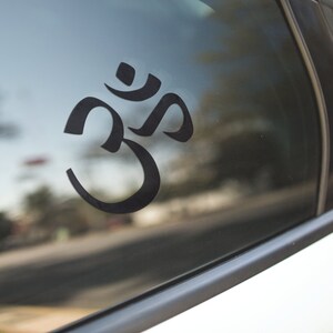 Om Aum Symbol Vinyl Decal / Rub on Sticker - 14 Colors Available (4.5 ...