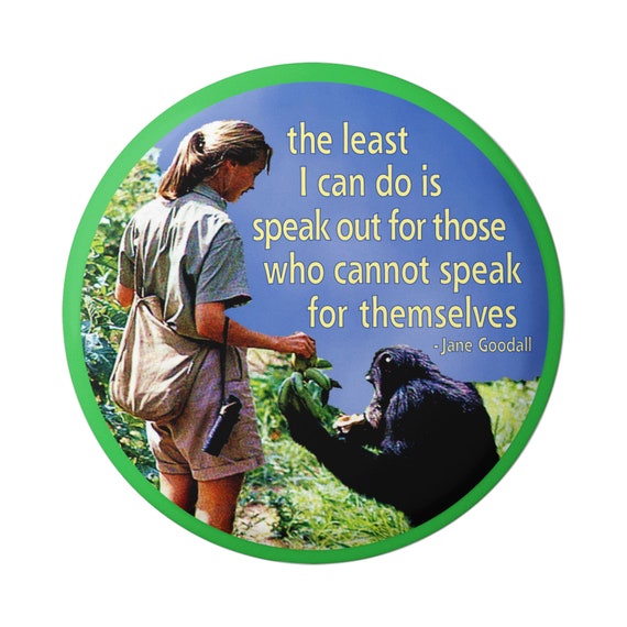 The Least I Can Do is Speak Out for Those Who Cannot Speak for | Etsy