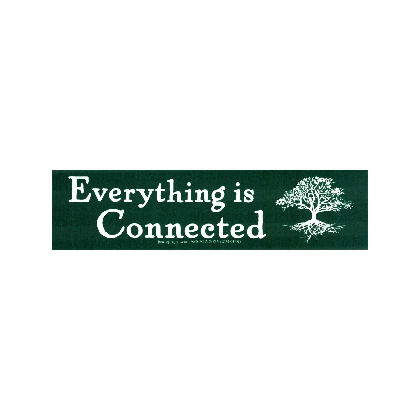 Everything is Connected Small Bumper Sticker / Laptop Decal | Etsy