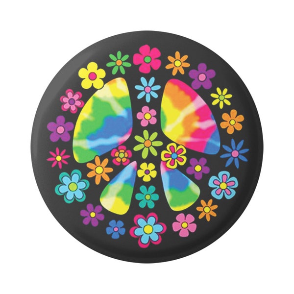 Peace Sign Button - Etsy