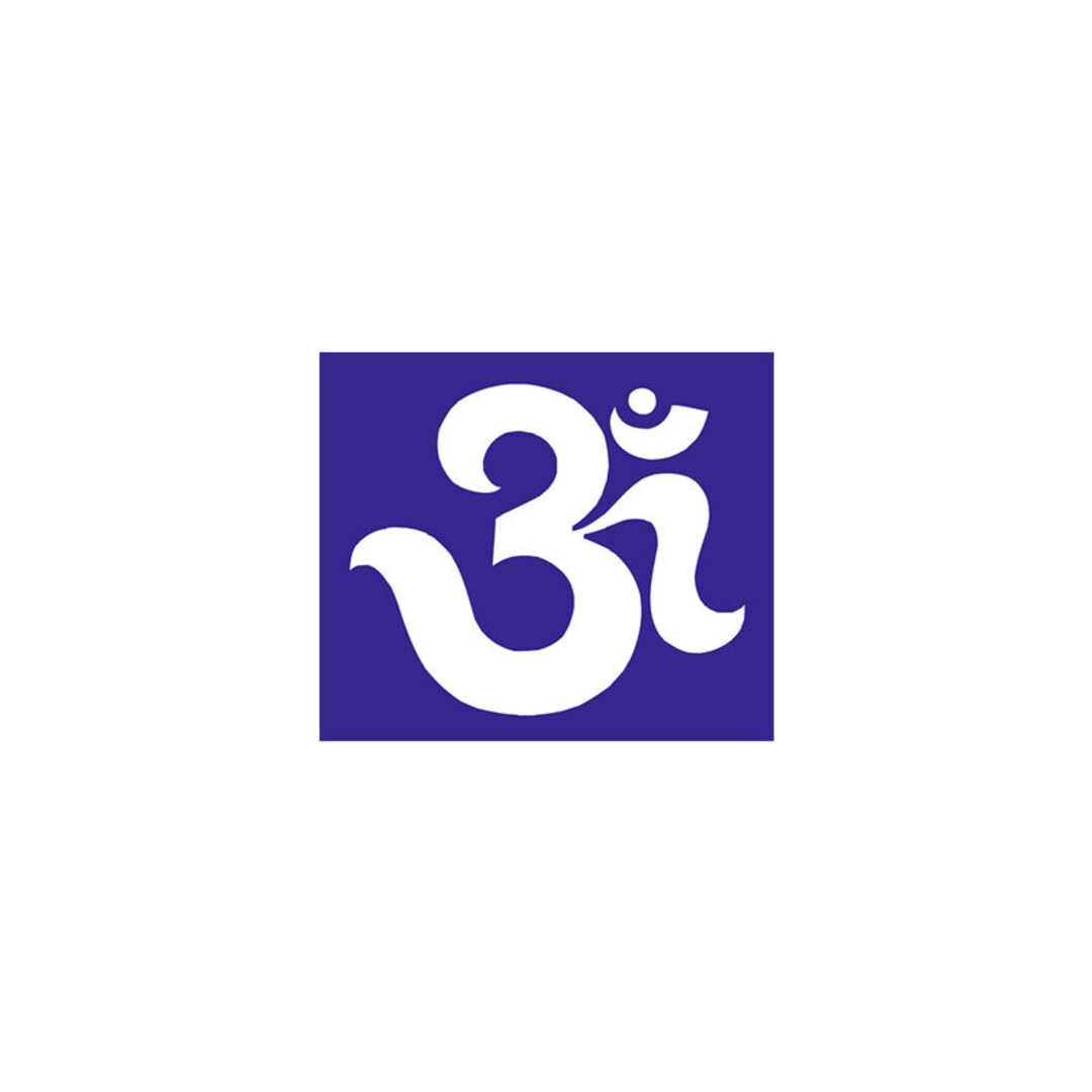 Om Aum Sign / Symbol - Small Bumper Sticker / Laptop Decal or Magnet - Etsy