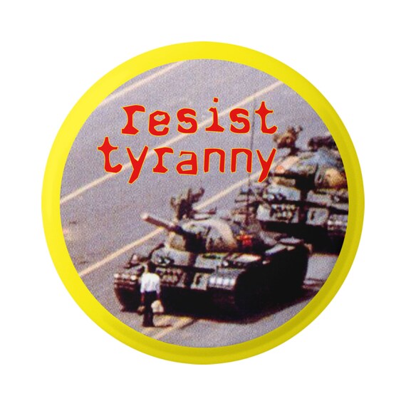 Resist Tyranny Tiananmen Square Protests Image Human Rights | Etsy