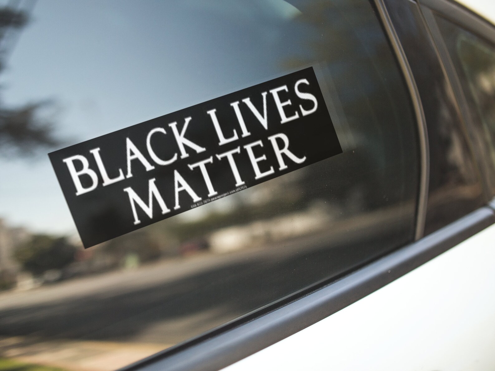 Black Lives Matter Anti-racism BLM Movement Small Bumper | Etsy