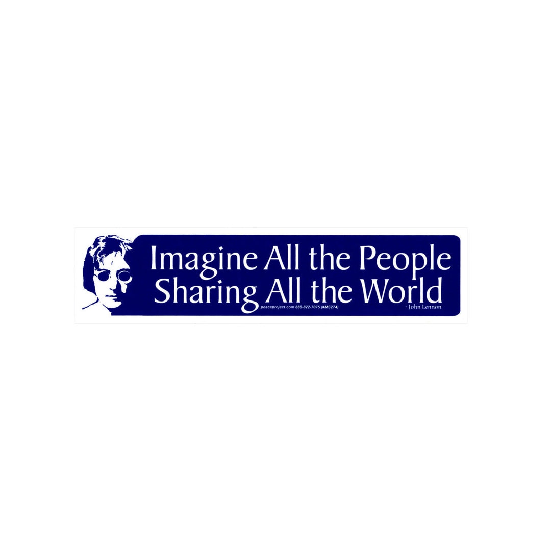 Imagine All the People Sharing All the World - John Lennon - Small ...
