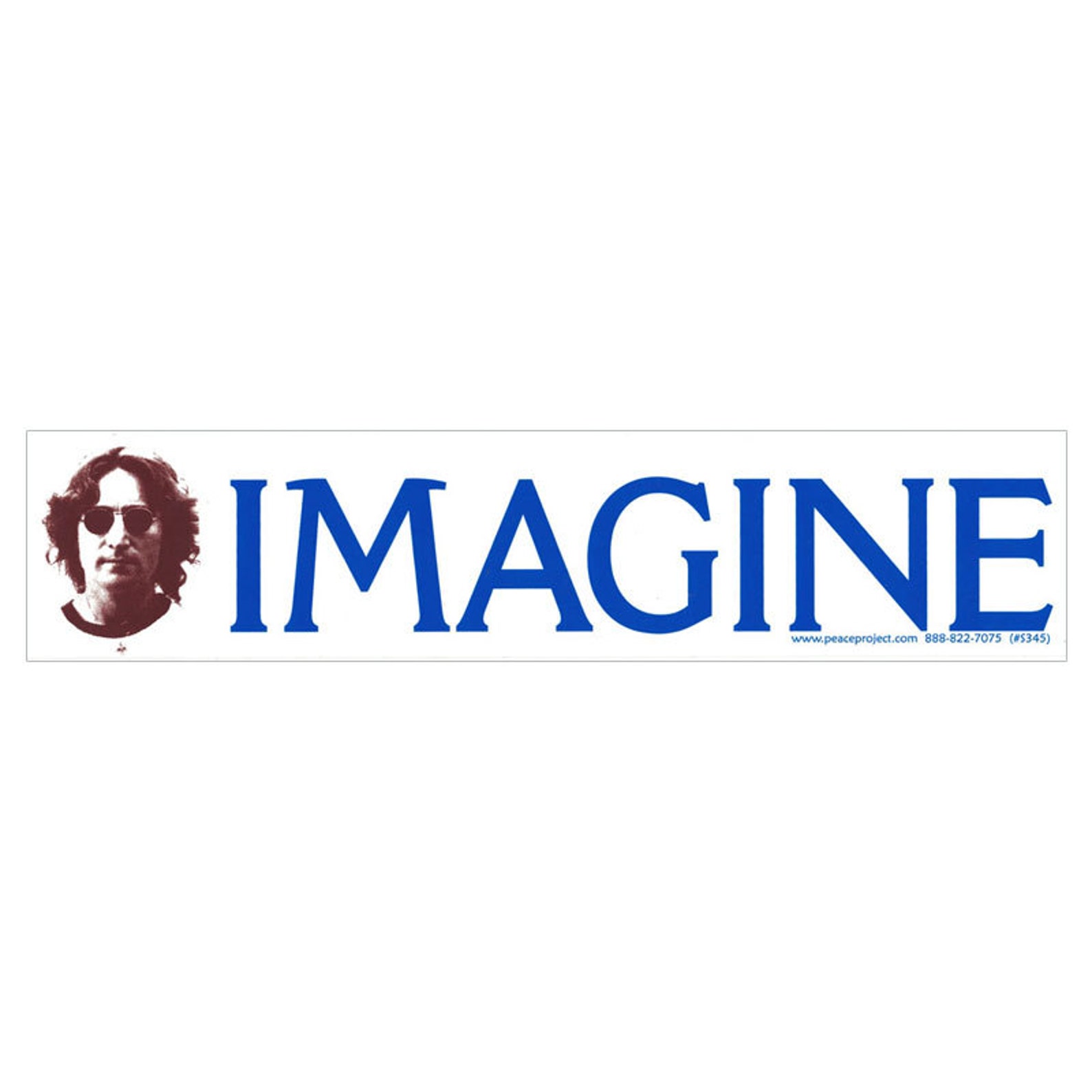 Imagine John Lennon Bumper Sticker / Decal or Magnet - Etsy