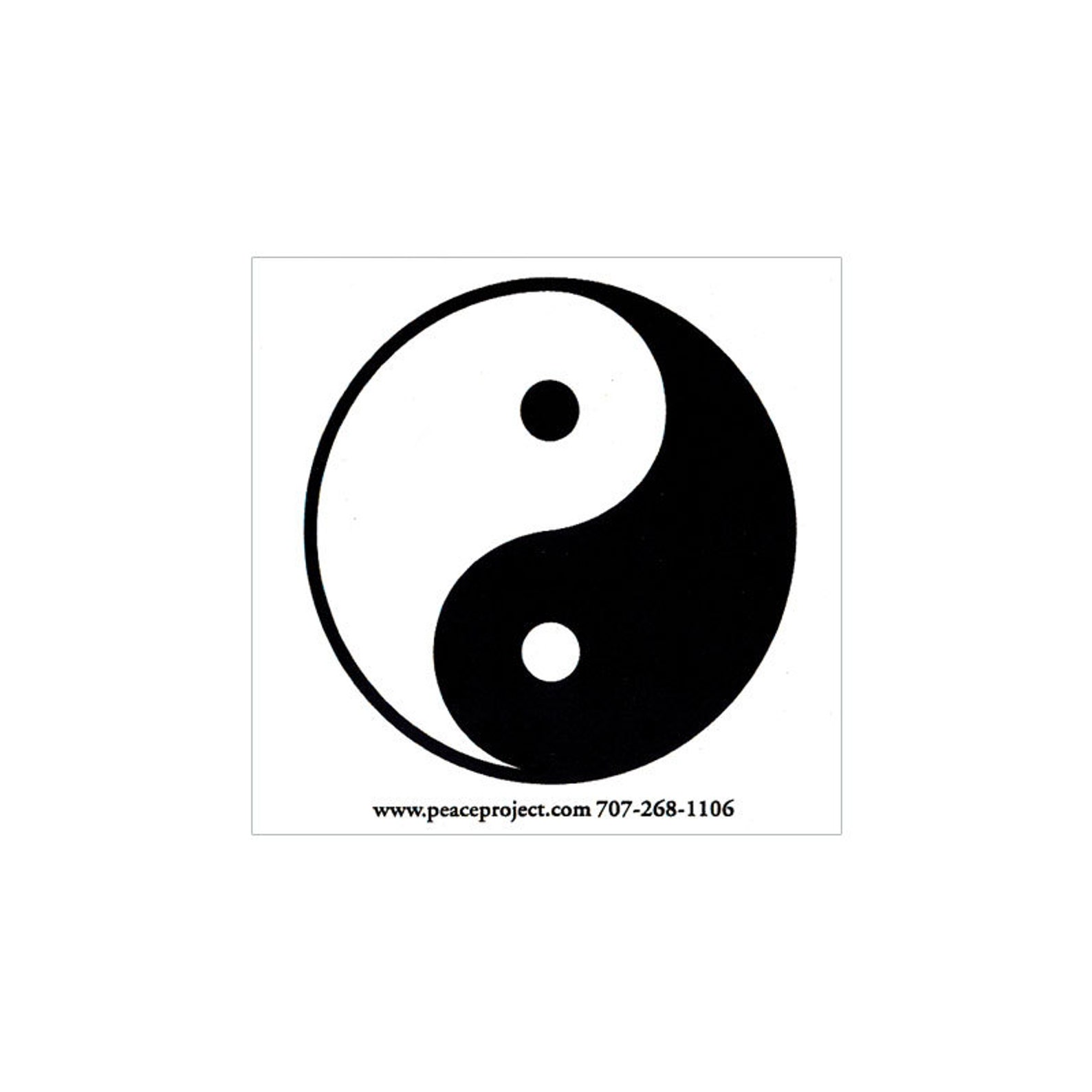 Yin Yang Bumper Sticker / Decal or Magnet - Etsy