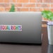 Equal Rights Small Gender Equality Bumper Sticker / Laptop Decal or ...