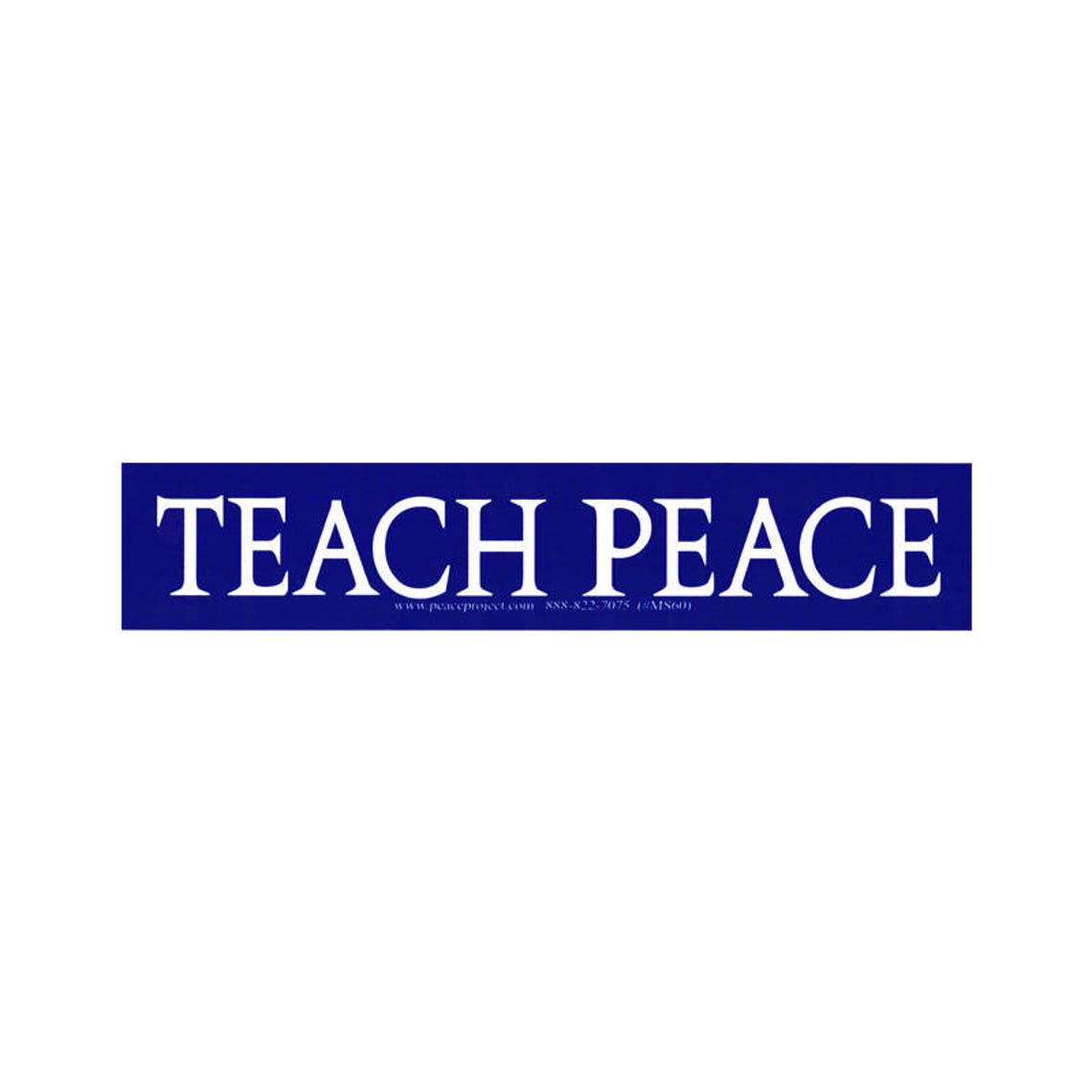Teach Peace Small Bumper Sticker / Laptop Decal or Magnet - Etsy
