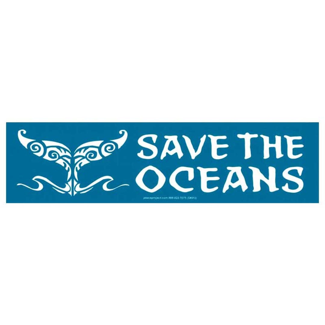 Save the Oceans Bumper Sticker / Decal or Magnet - Etsy