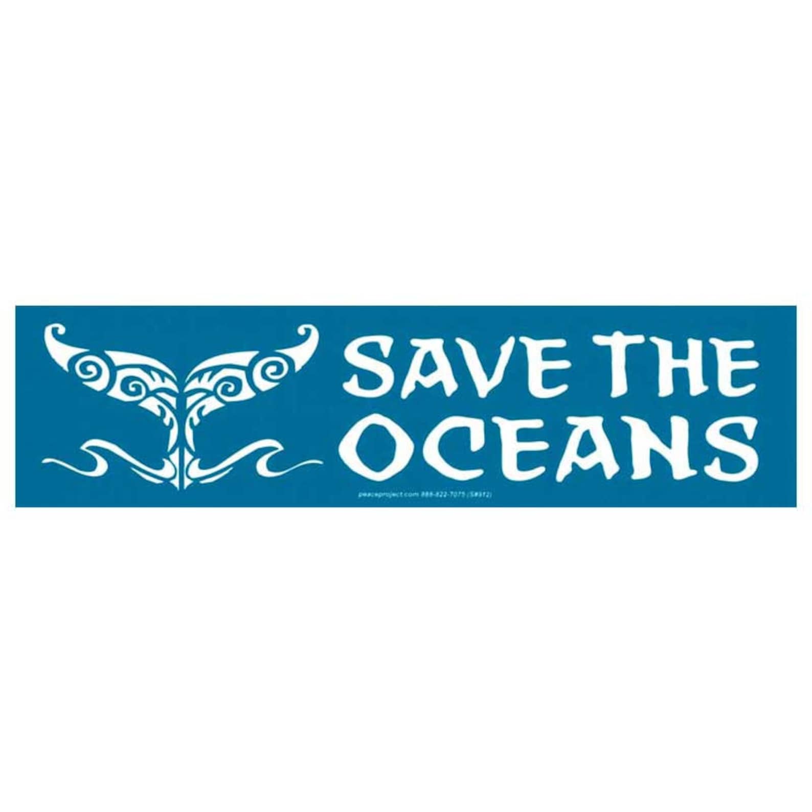Save the Oceans Bumper Sticker / Decal or Magnet | Etsy