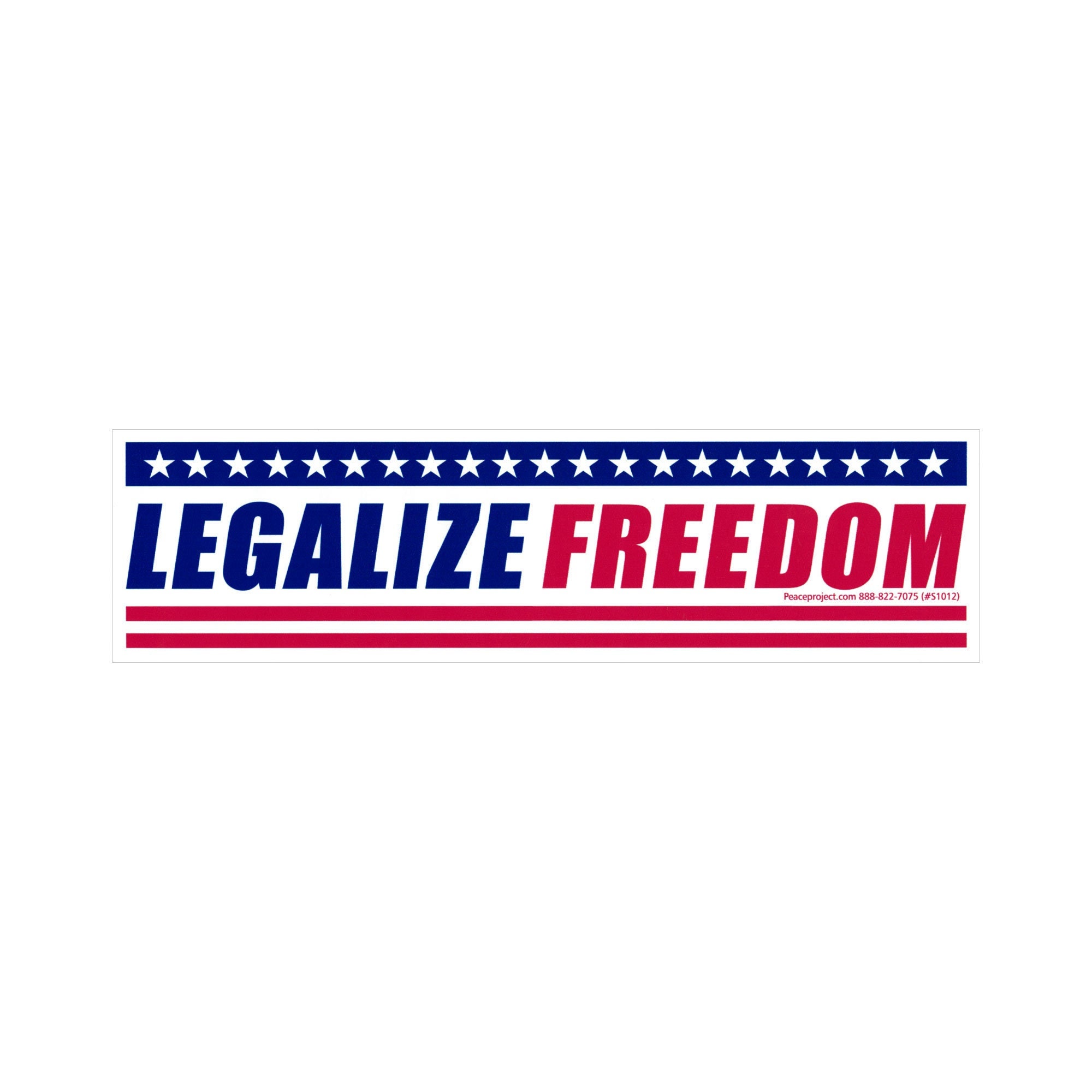 Bumper Sticker Decal Legalize Freedom Libertarian Featured products ...