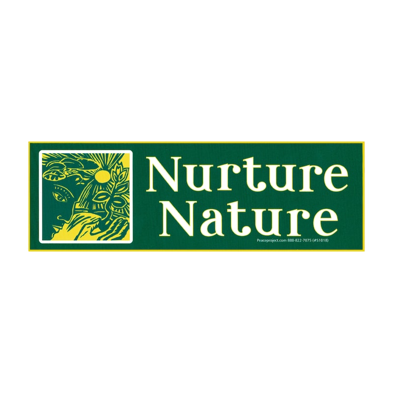 Nature Environment Bumper Sticker - Etsy