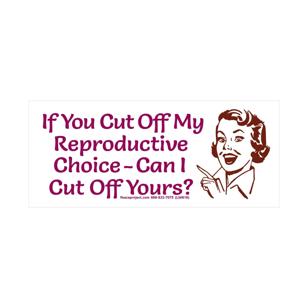 If You Cut off My Reproductive Choice Can I Cut off Yours? Pro-choice ...