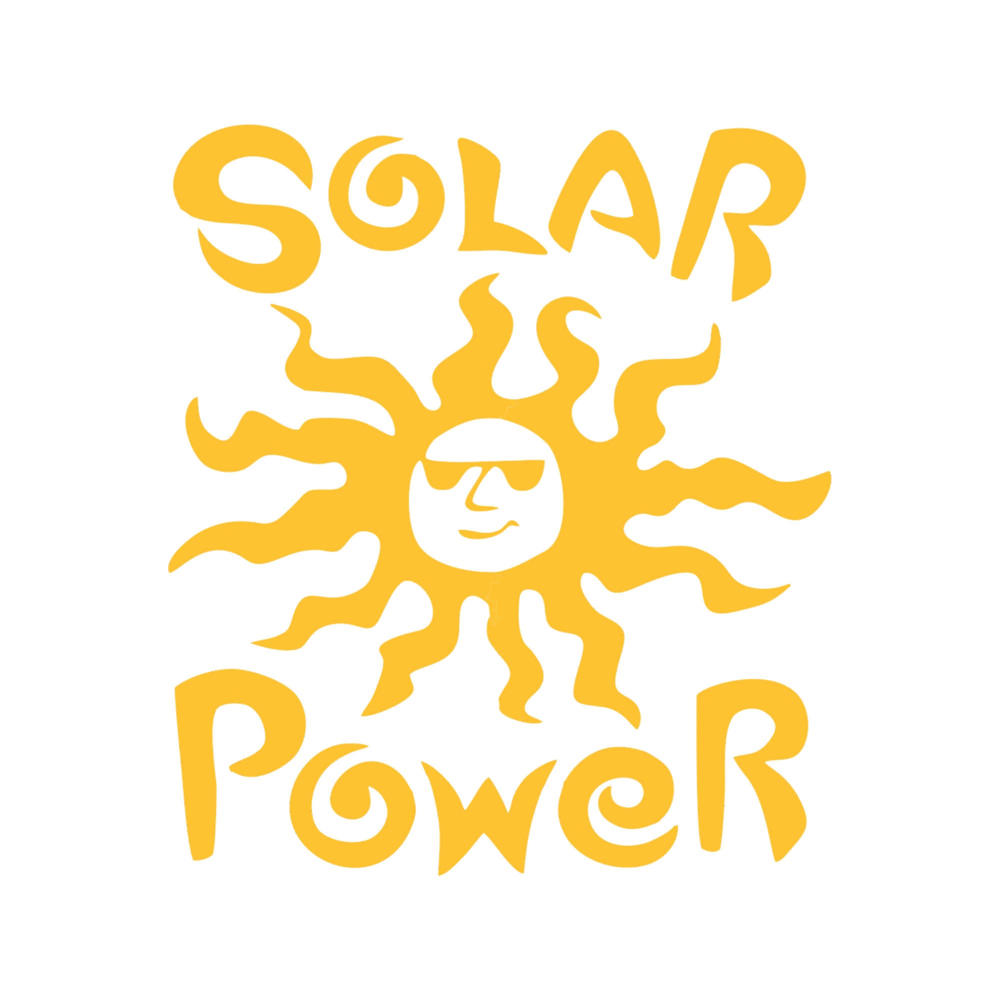 Solar Power Sun Clean Energy Vinyl Decal / Rub on Sticker 14 - Etsy UK