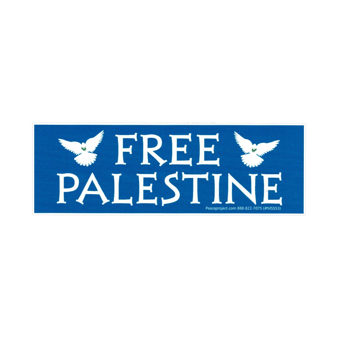 Free Palestine - Israel Gaza Middle East Peacemaking Small Laptop ...
