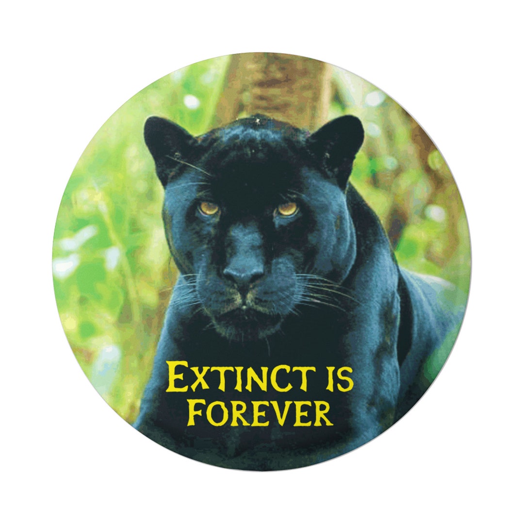 Extinct is Forever Environmental Protection Endangered - Etsy