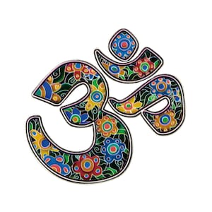 Om in Nature Om Sign / Aum Symbol - Translucent Window Sticker / Decal ...