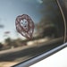 Rasta Reggae Lion Vinyl Decal / Rub on Sticker - 14 Colors Available 3. ...