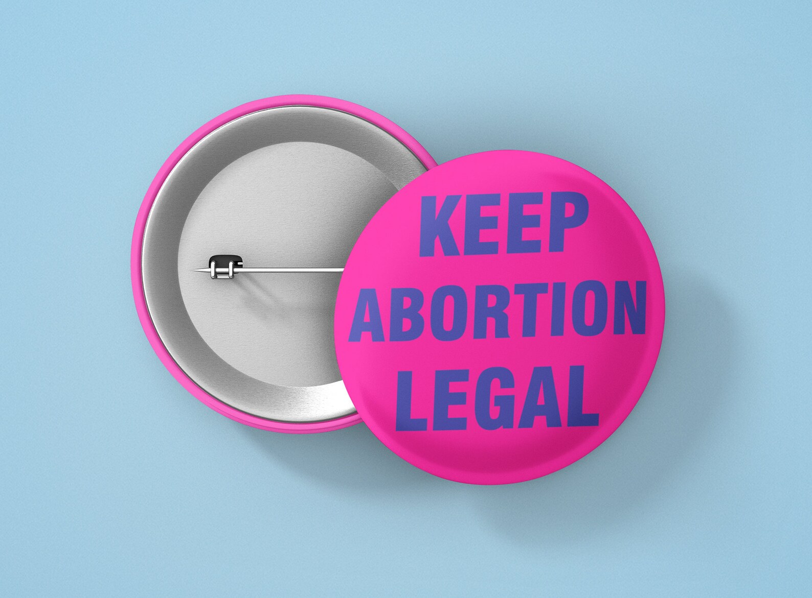 Keep Abortion Legal Pro-choice Button / Pinback or Magnet | Etsy