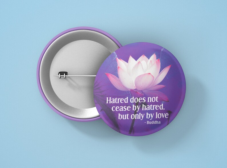 Hatred Does Not Cease by Hatred but Only by Love Buddha - Etsy