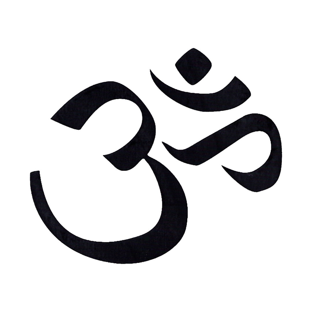 Om Aum Symbol Vinyl Decal / Rub on Sticker - 14 Colors Available (4.5 ...