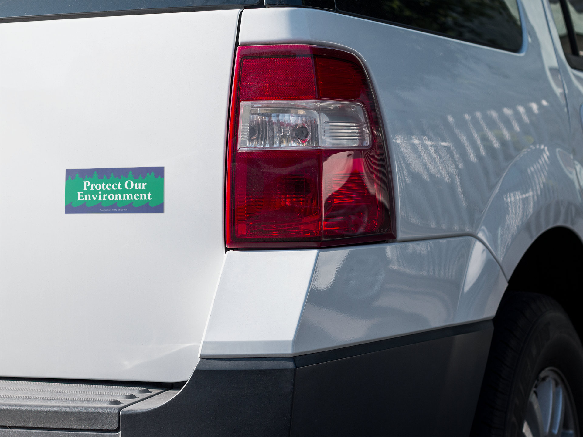 Protect Our Environment - Bumper Sticker / Decal or Magnet 6.5-by-2.75 ...