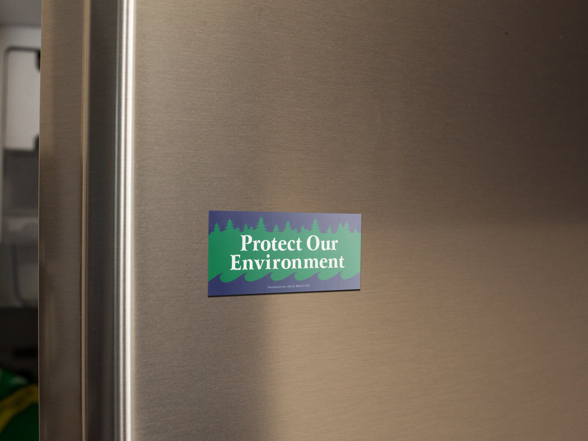 Protect Our Environment - Bumper Sticker / Decal or Magnet 6.5-by-2.75 ...