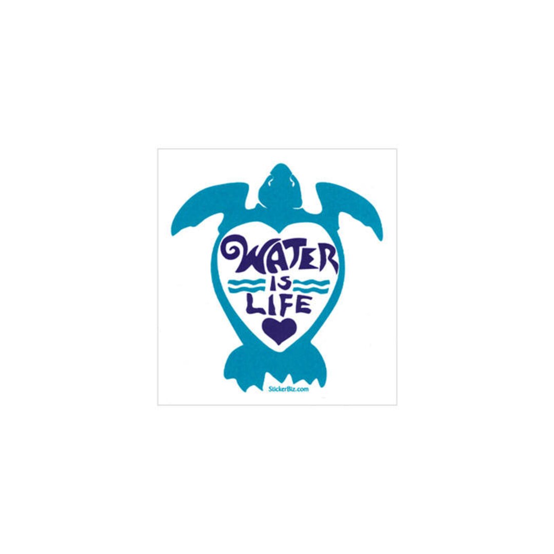 Water is Life Small Bumper Sticker / Laptop Decal or Magnet - Etsy