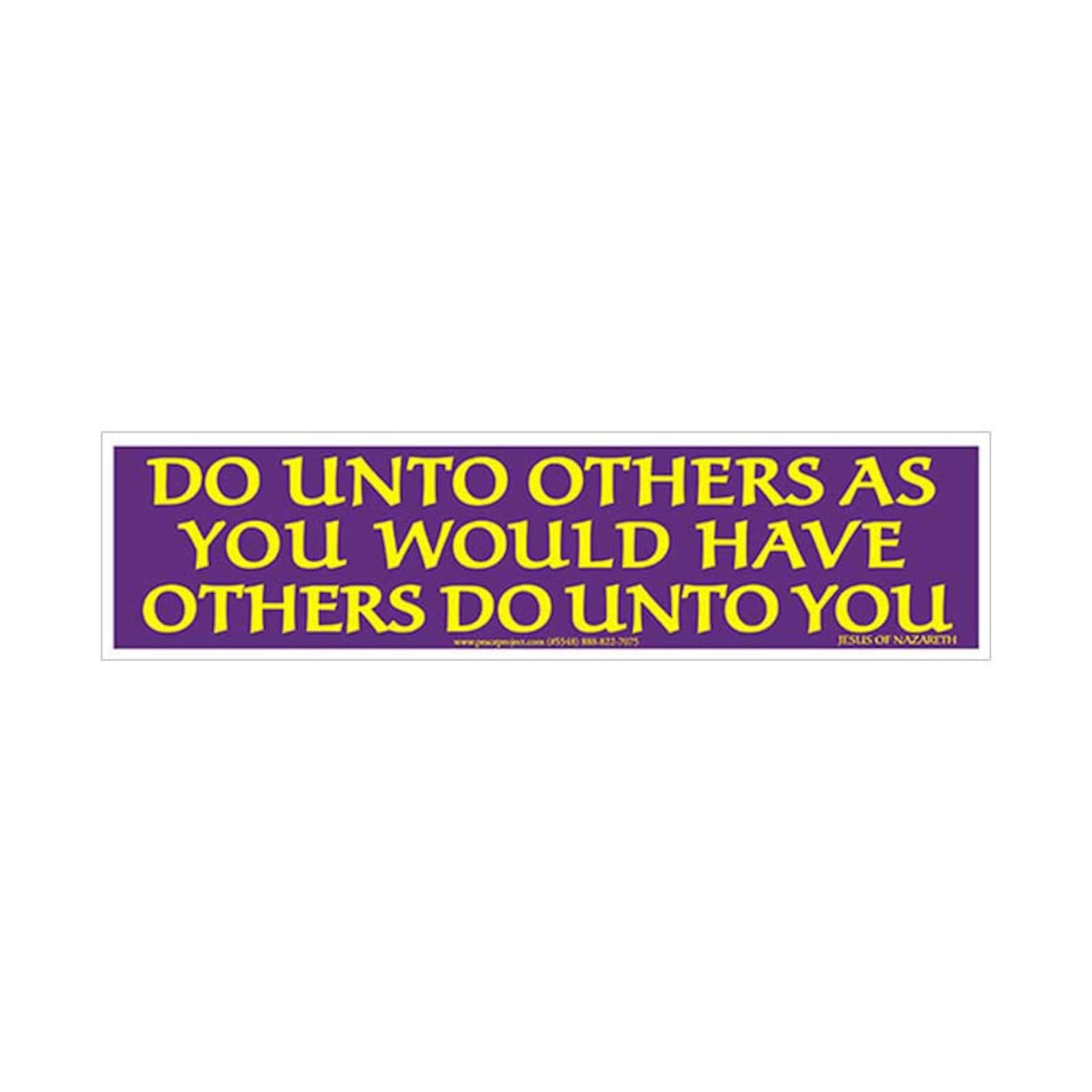 Do Unto Others as You Would Have Them Do Unto You - Jesus of Nazareth ...