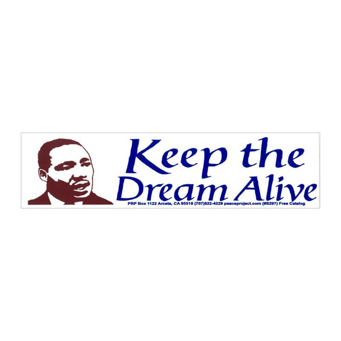 Keep The Dream Alive Martin Luther King Jr. Pegatina / - Etsy España