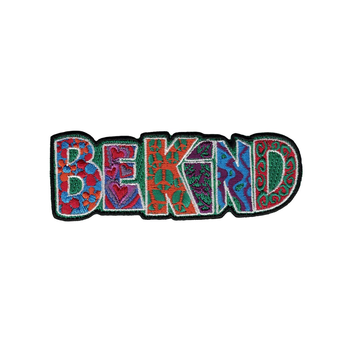Be Kind Patch Iron on or Sew on 3.875 X .875 | Etsy