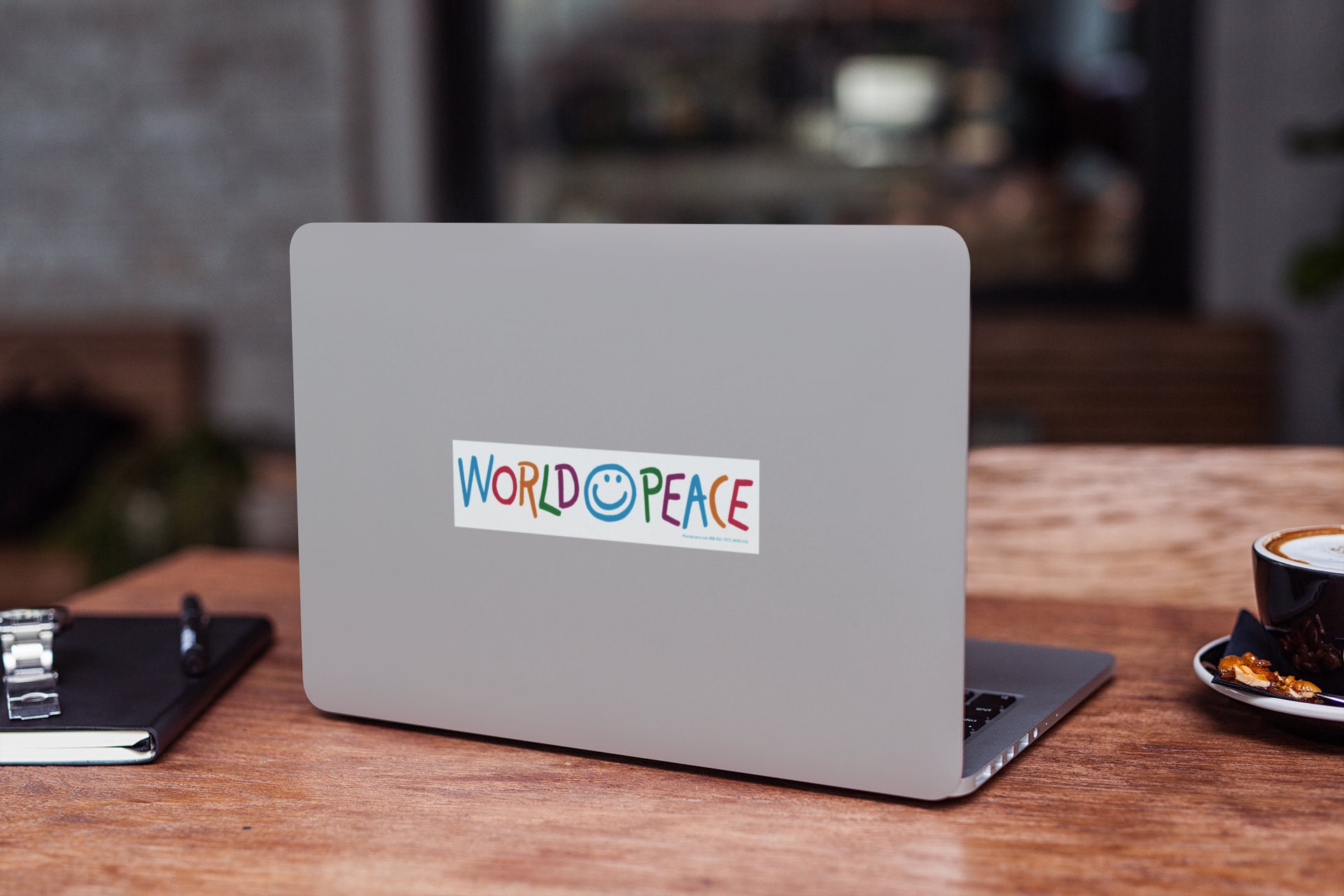 World Peace - Small Anti-war Bumper Sticker / Laptop Decal Decal or ...