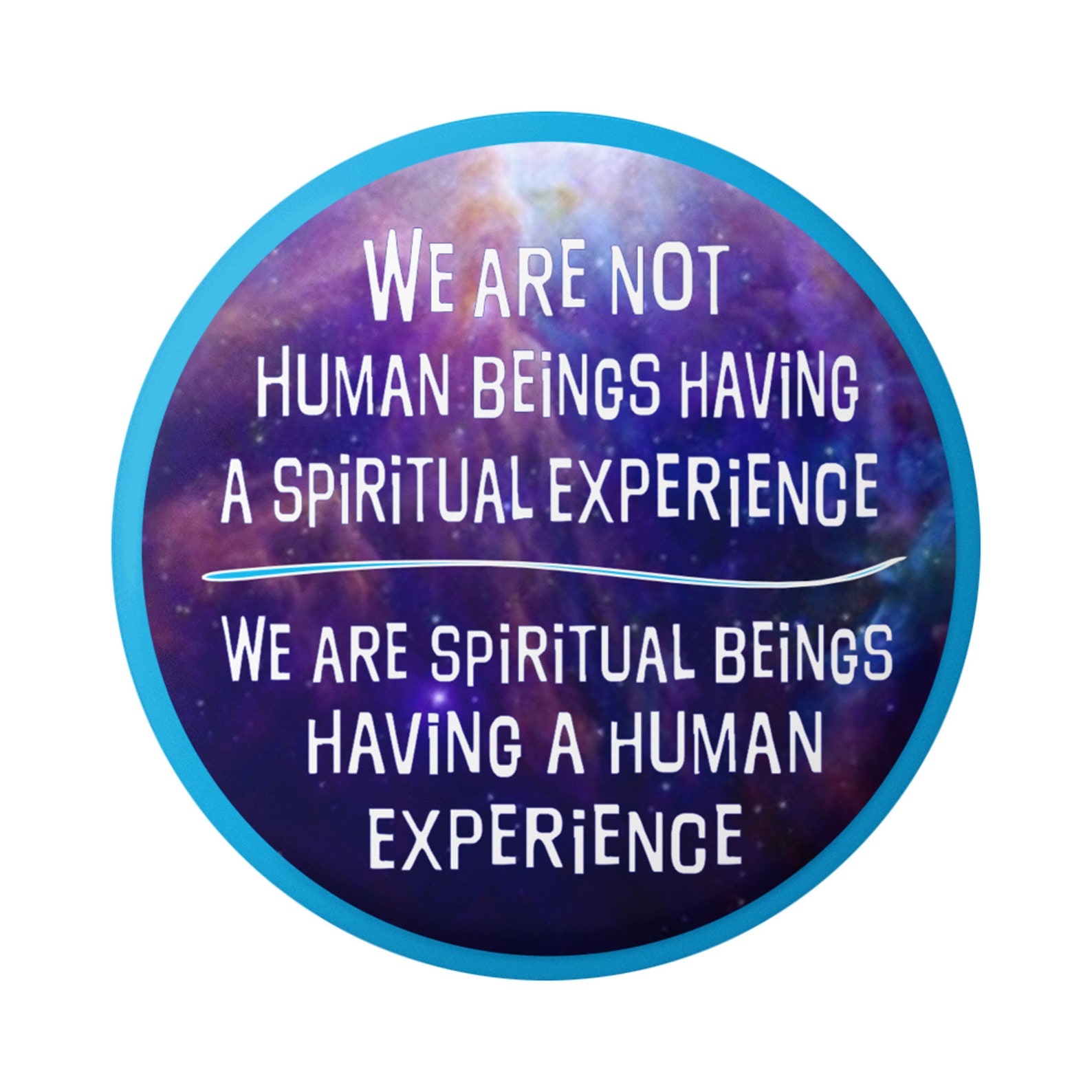 We Are Spiritual Beings Having a Human Experience Thich Nhat | Etsy