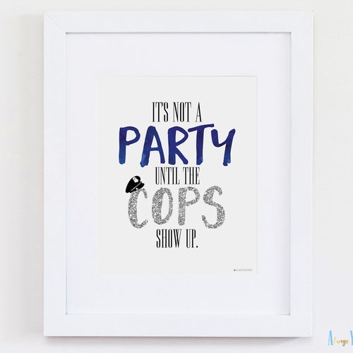 Come Home Safe Police Officer Printable Quote Police Wife | Etsy