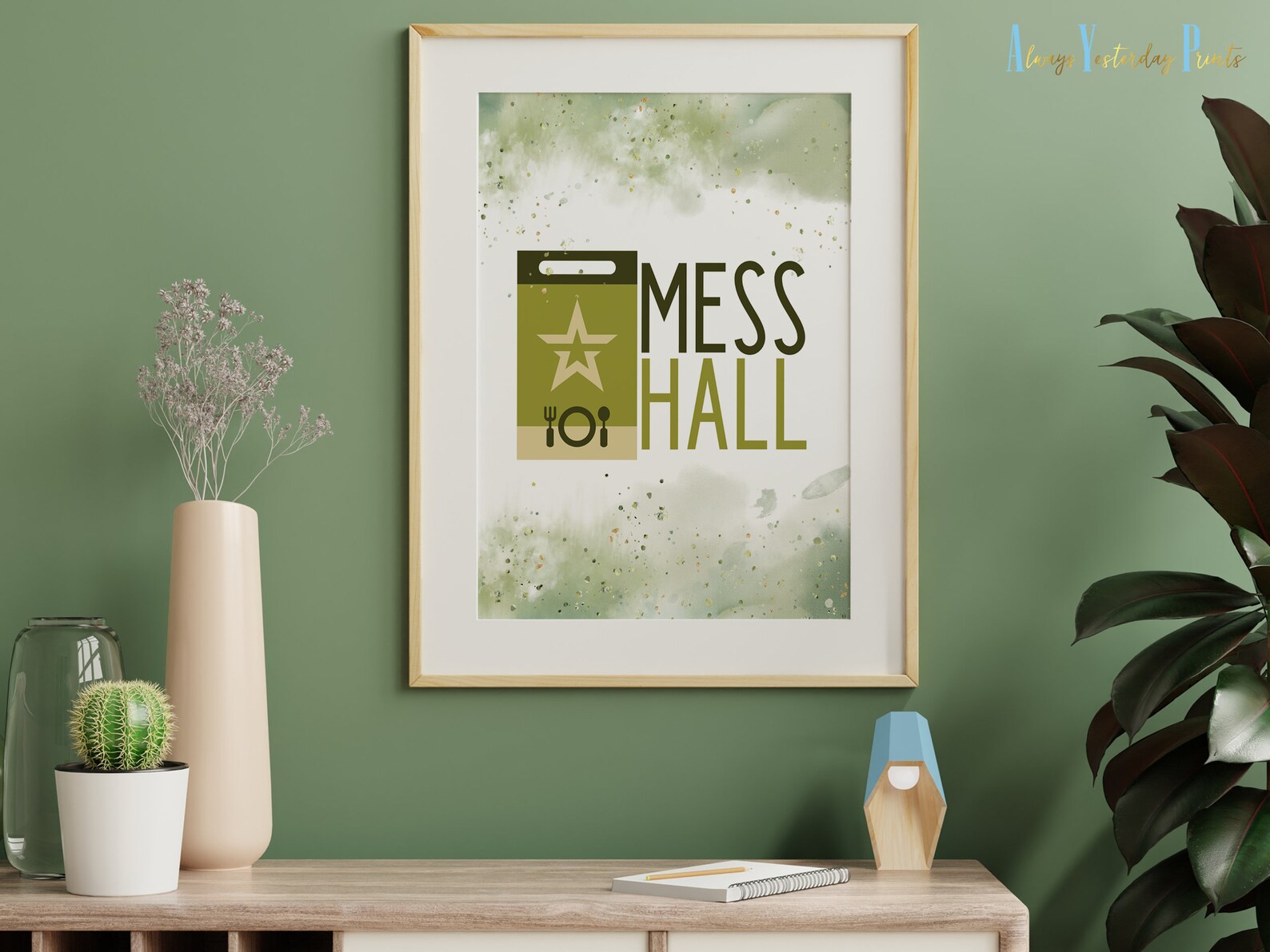 Mess Hall Printable Army Theme Food Table Military Party - Etsy