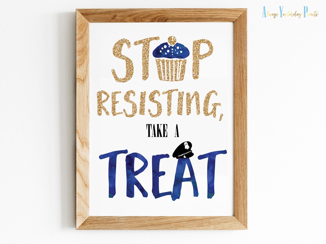 Stop Resisting Take A Treat Police Wedding Cop Dessert | Etsy