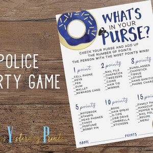 What's in Your Purse Party Game | Wedding Shower | Bridal Trivia ...