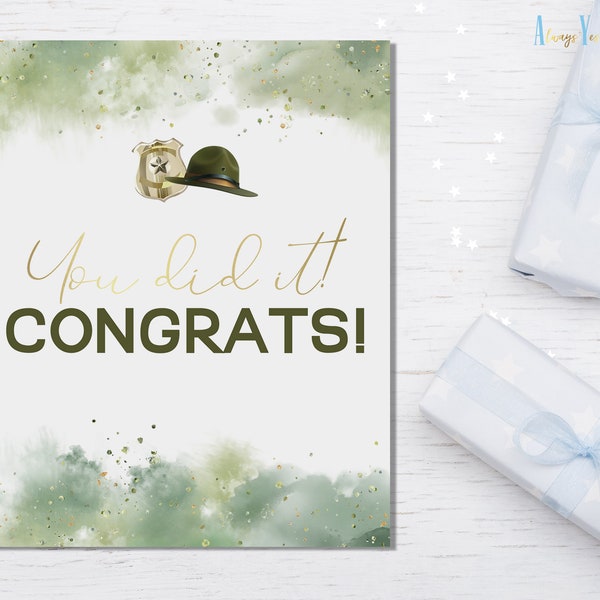 Sheriff Graduation - Etsy